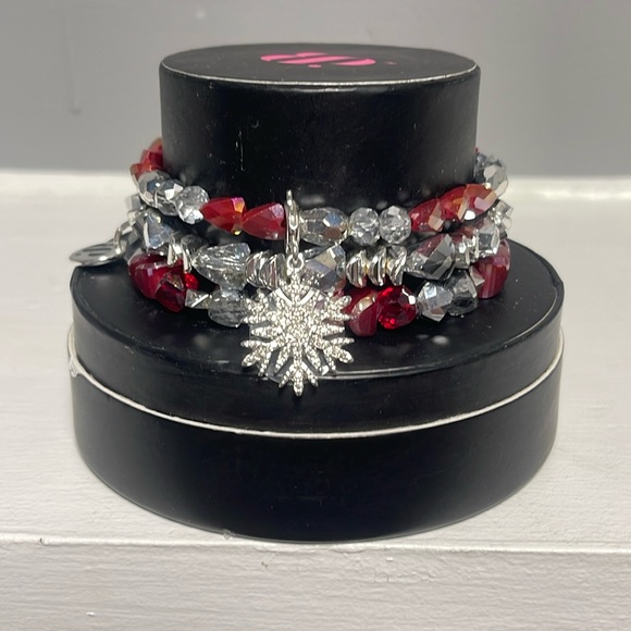 Bomb Party | Jewelry | Bomb Party Holiday Stack 223 Fire And Ice | Poshmark